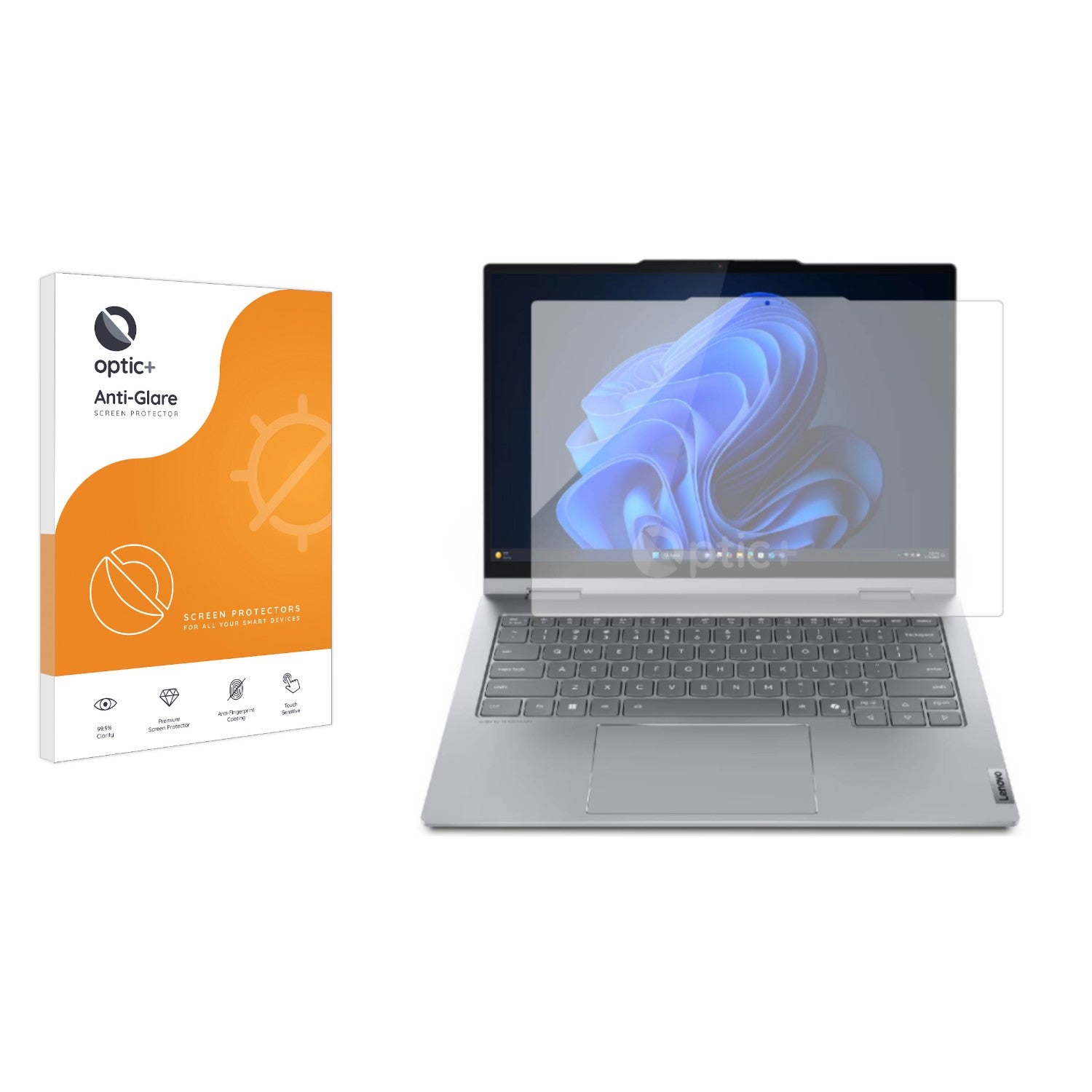 Optic+ Anti-Glare Screen Protector for Lenovo ThinkBook 14 2-in-1 Gen 5 - ScreenShield
