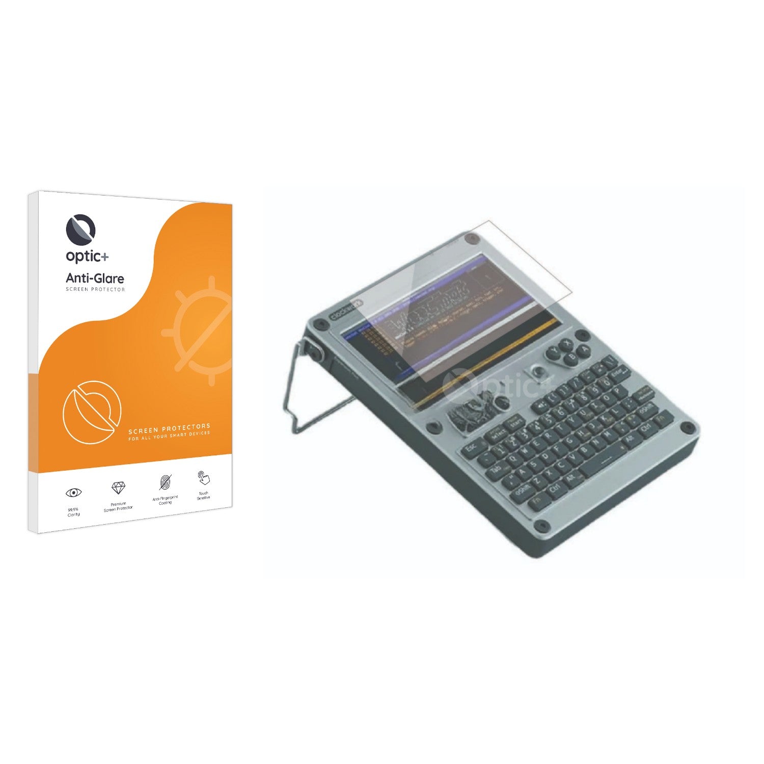 Optic+ Anti-Glare Screen Protector for ClockworkPi uConsole Kit RPI-CM4 ...