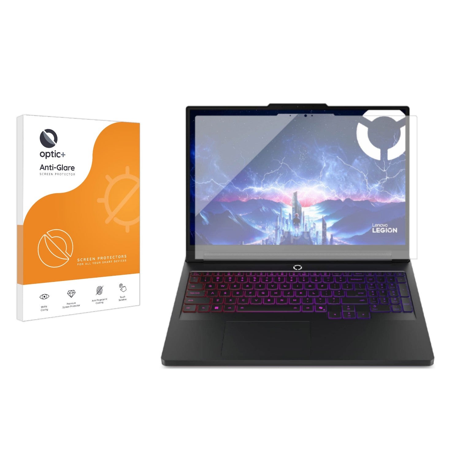 Optic+ Anti-Glare Screen Protector for Lenovo Legion 7i Gen 10 16 ...