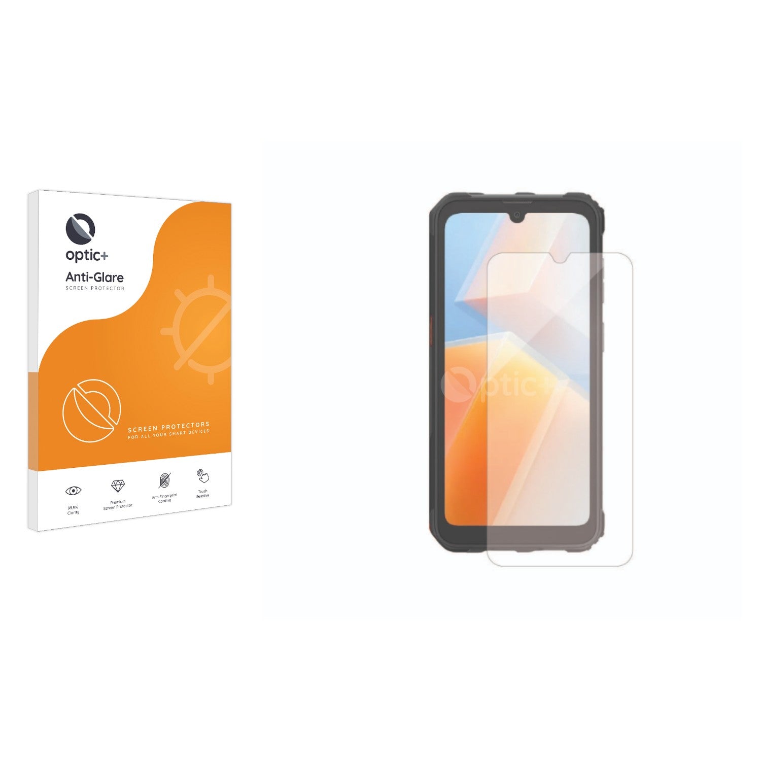 Optic+ Anti-Glare Screen Protector for Blackview Oscal S70 Pro ...