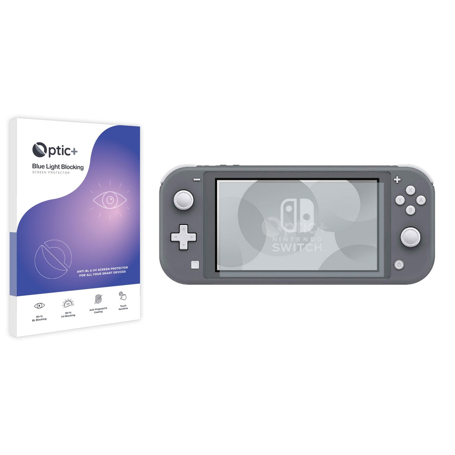 Optic+ Blue Light Blocking Screen Protector for Nintendo Switch Lite ...