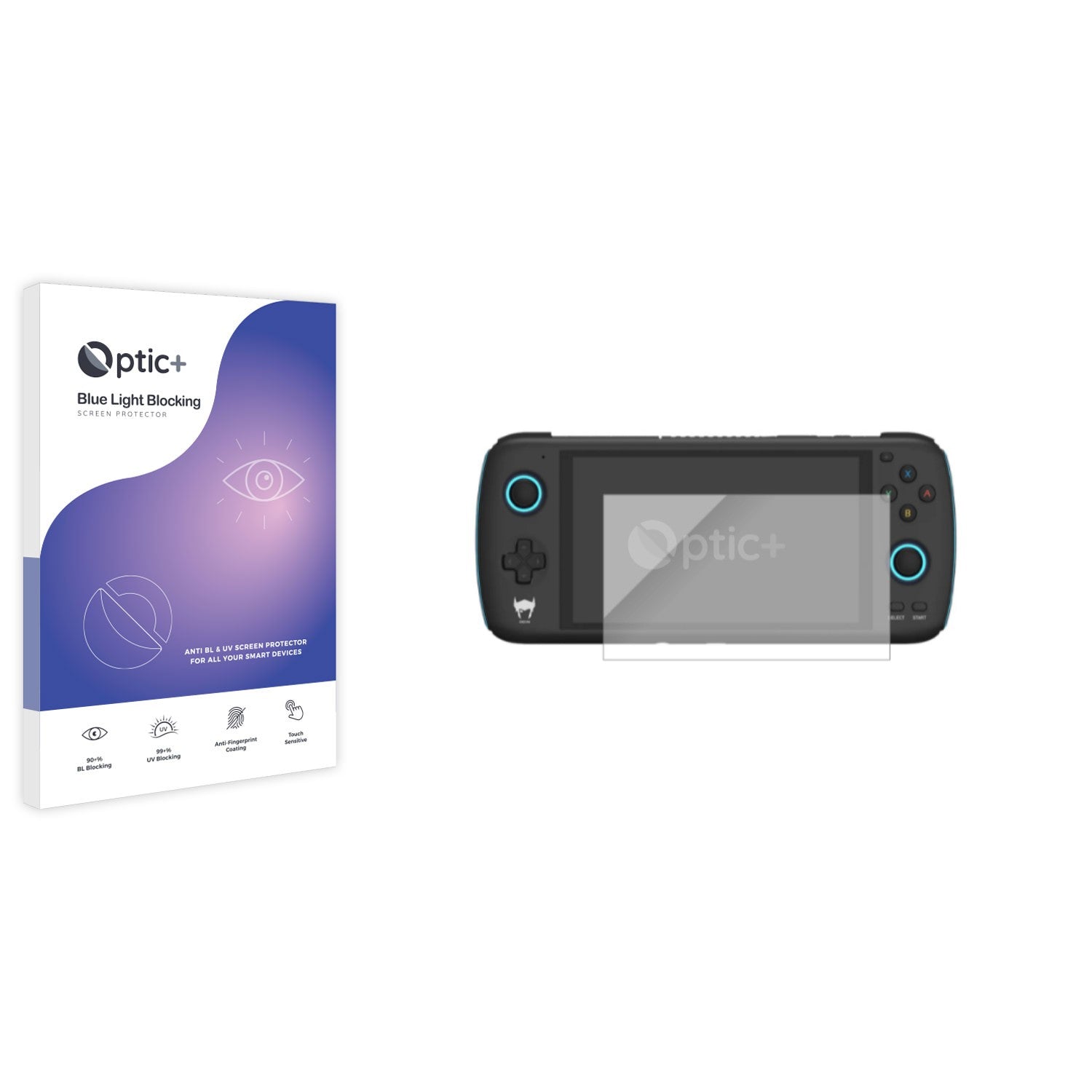 Optic+ Blue Light Blocking Screen Protector for AYN Odin Lite ...