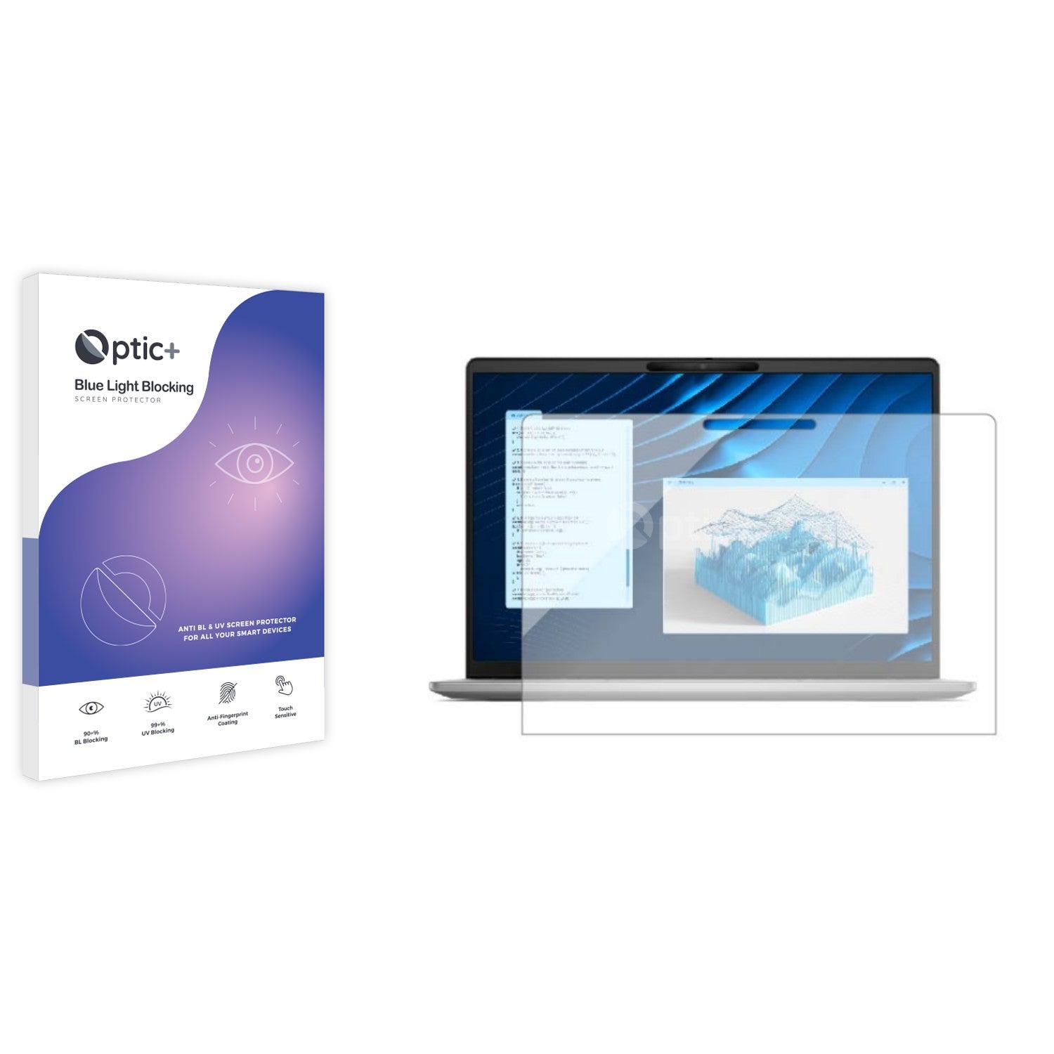 Optic+ Blue Light Blocking Screen Protector for Dell Latitude 5455 ...
