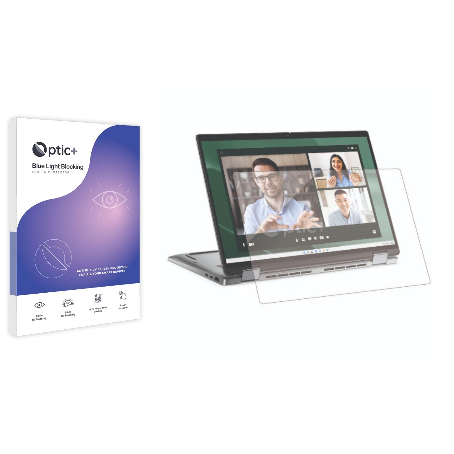 Optic+ Blue Light Blocking Screen Protector for Dell Latitude 7450 2-in ...