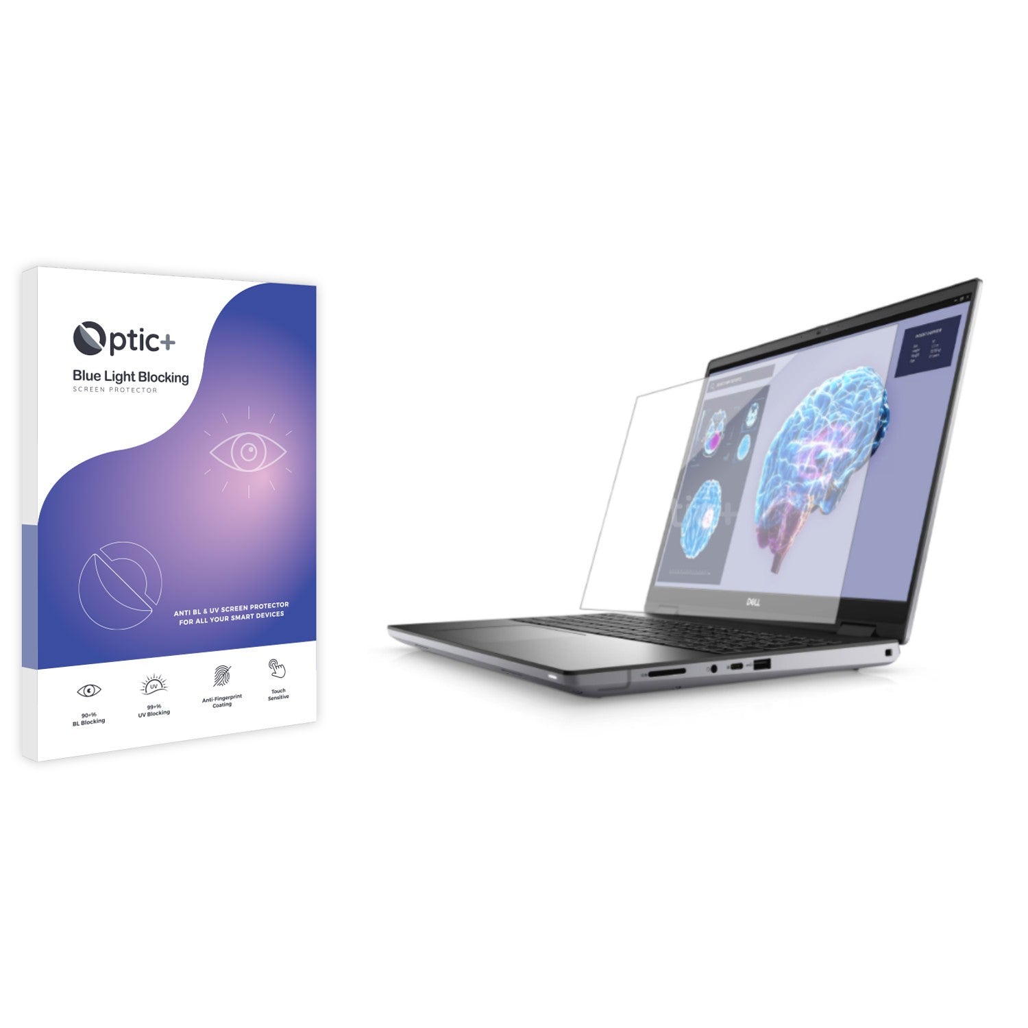 Optic+ Blue Light Blocking Screen Protector for Dell Precision 7680 ...