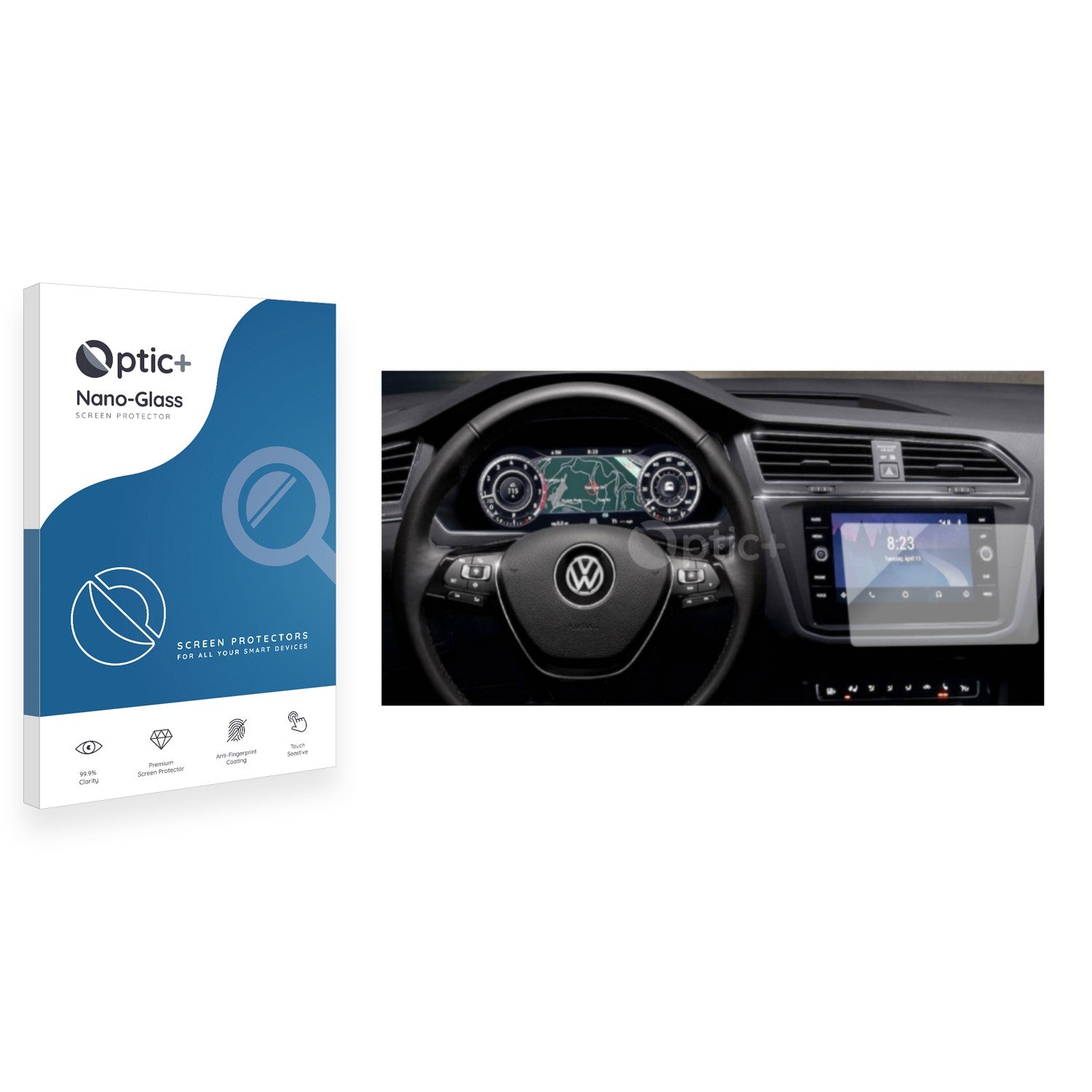 Screen Protectors for Volkswagen Golf 8 Digital Cockpit 10.25 ...
