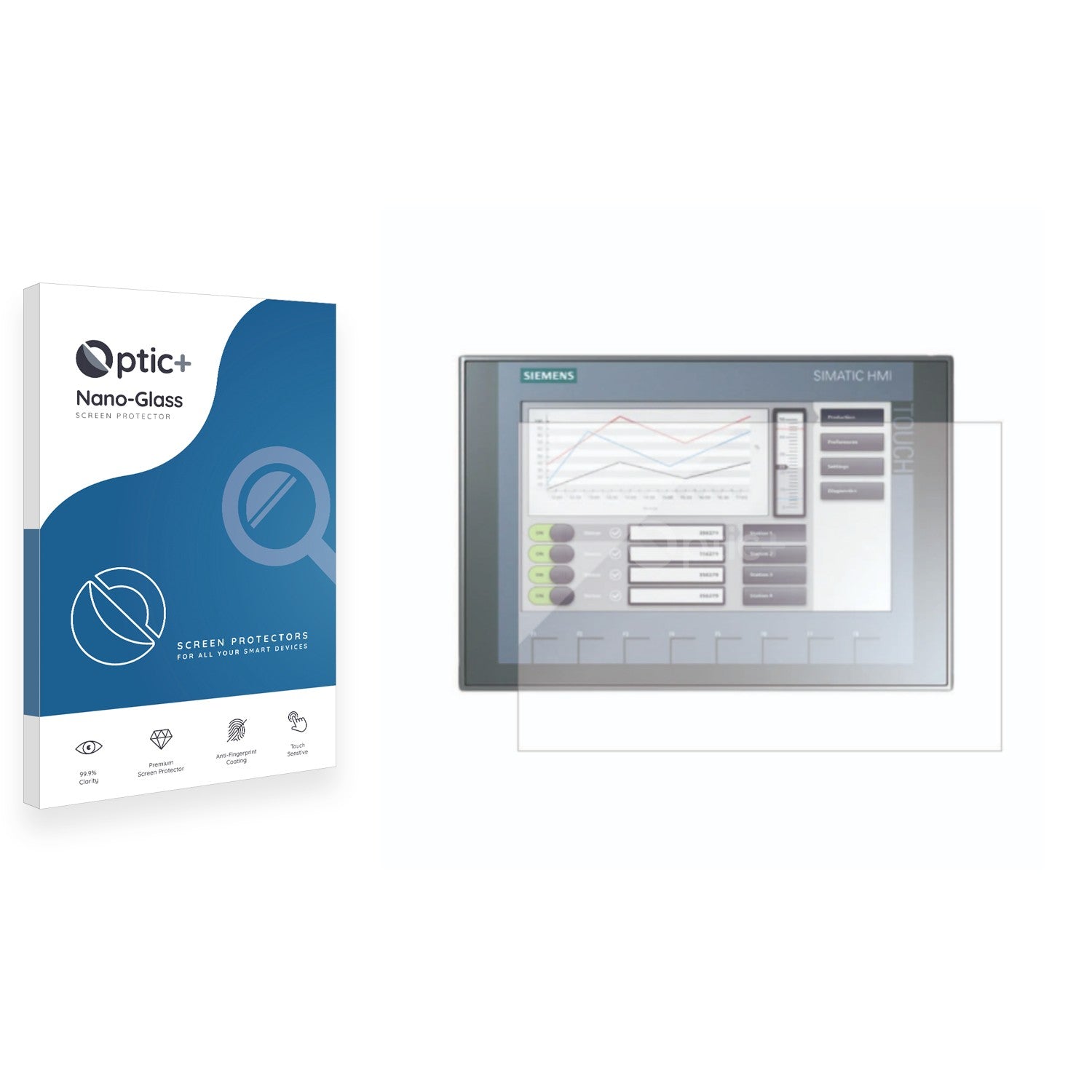 Screen Protectors for Siemens Simatic HMI KTP900F - ScreenShield