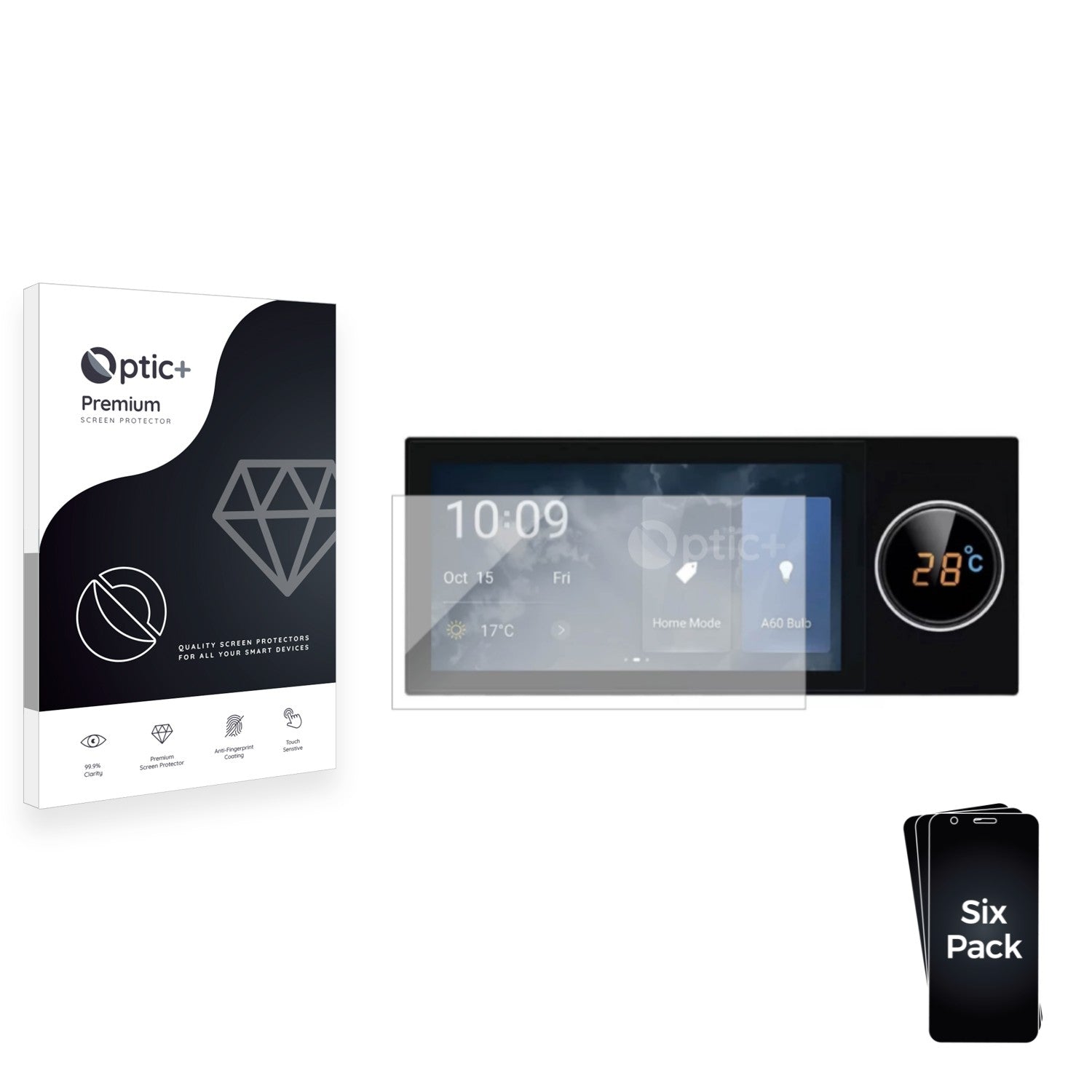 Screen Protectors for Tuya Smart Home System 6 Central Control Panel ...