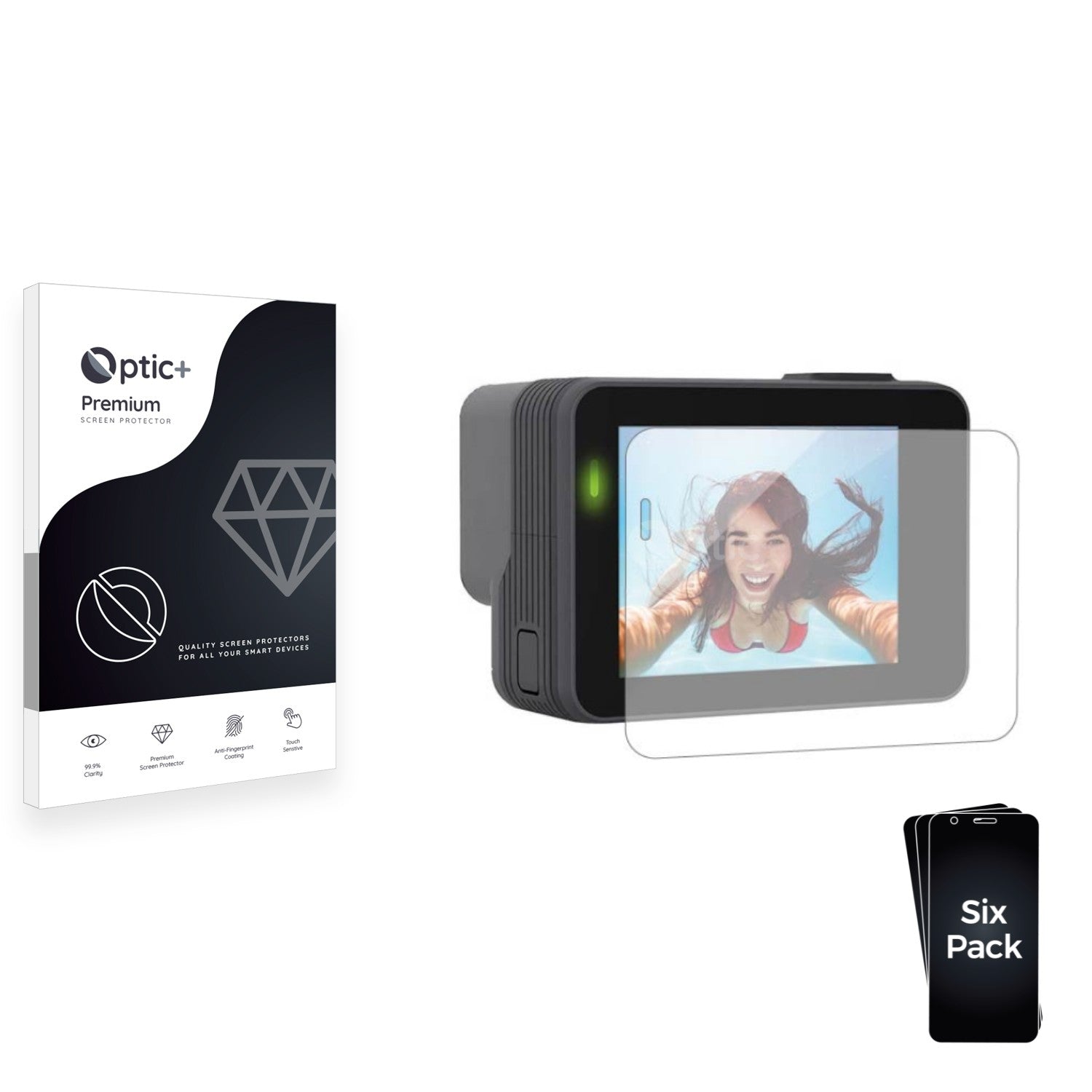 Screen Protectors for Easypix GoXtreme Manta - ScreenShield