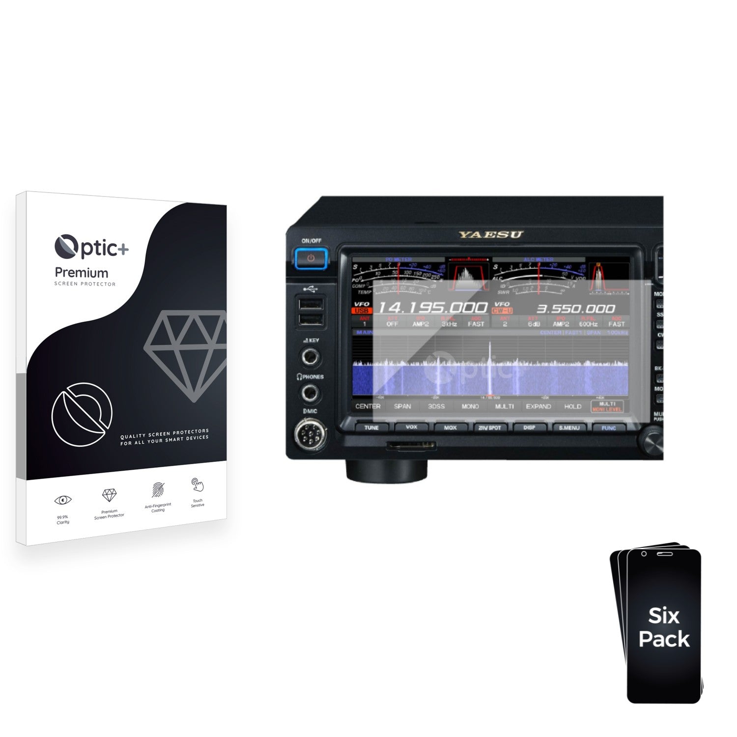 Screen Protectors for Yaesu FTDX101MP - ScreenShield