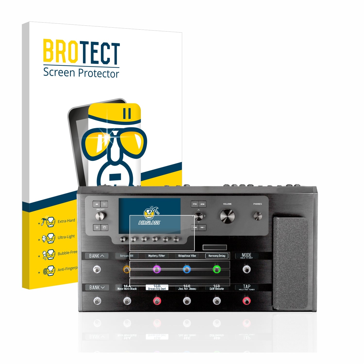 Nano Glass Screen Protector for Line 6 Helix Floor - ScreenShield - The ...