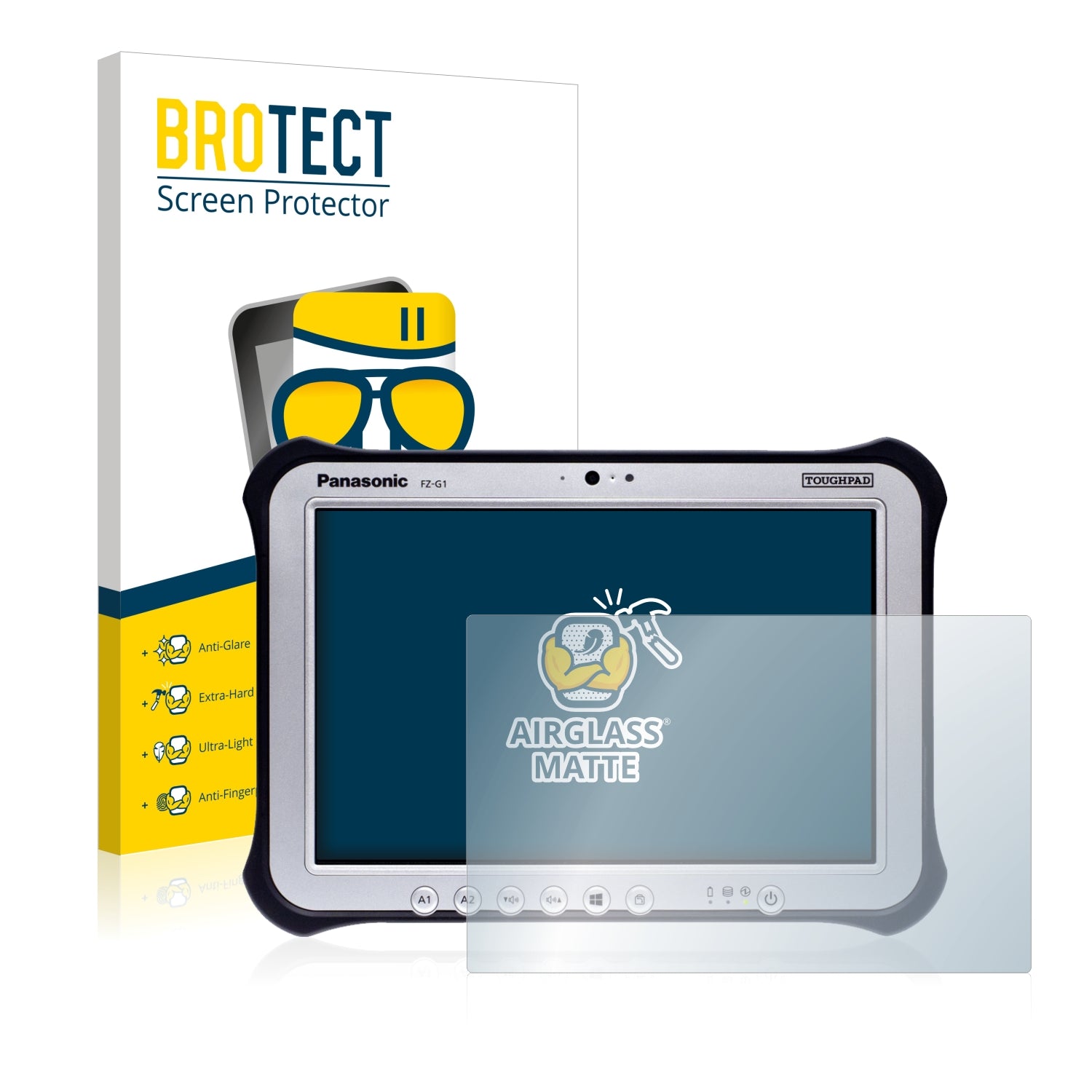 Anti-Glare Screen Protector for Panasonic Toughpad FZ-G1 - ScreenShield