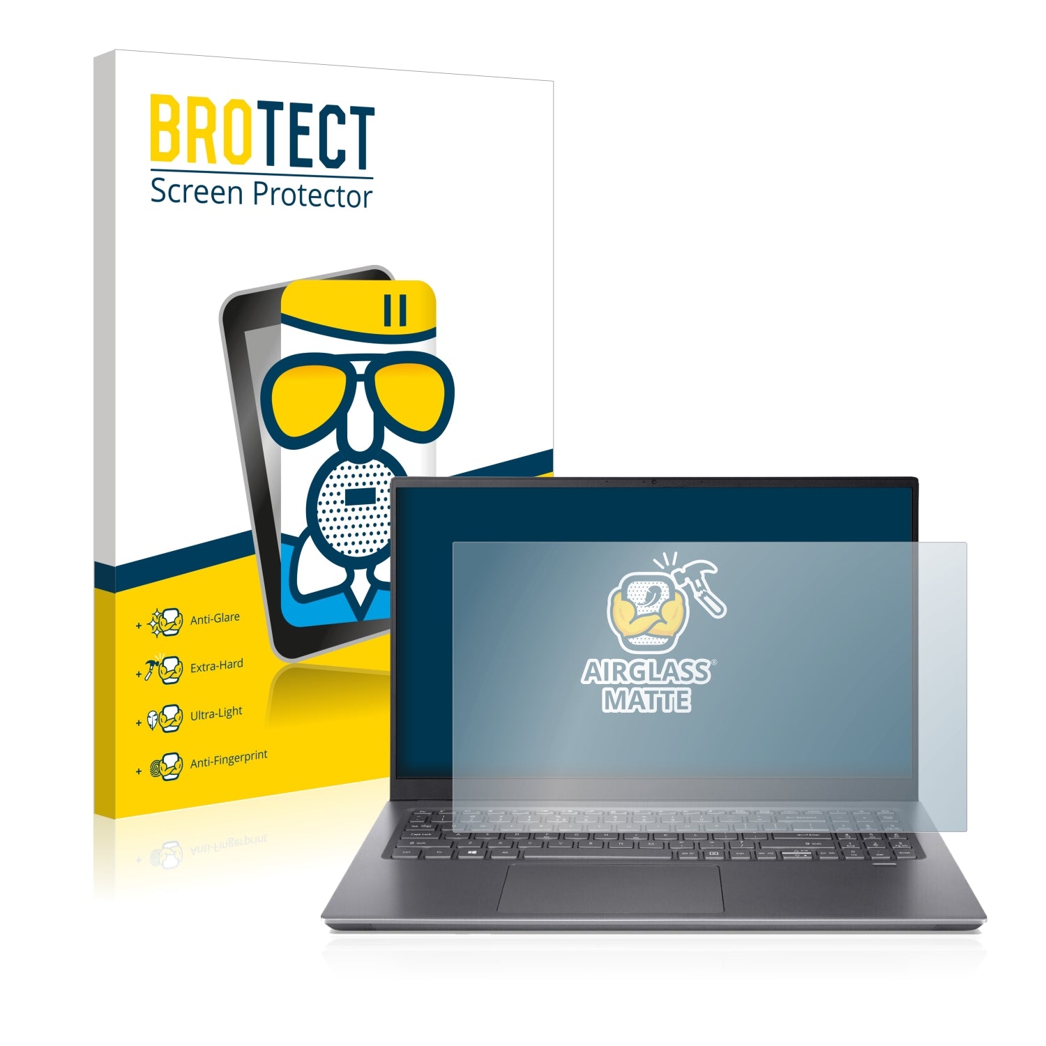 Anti-Glare Screen Protector for Acer Swift X SFX16-51G - ScreenShield ...