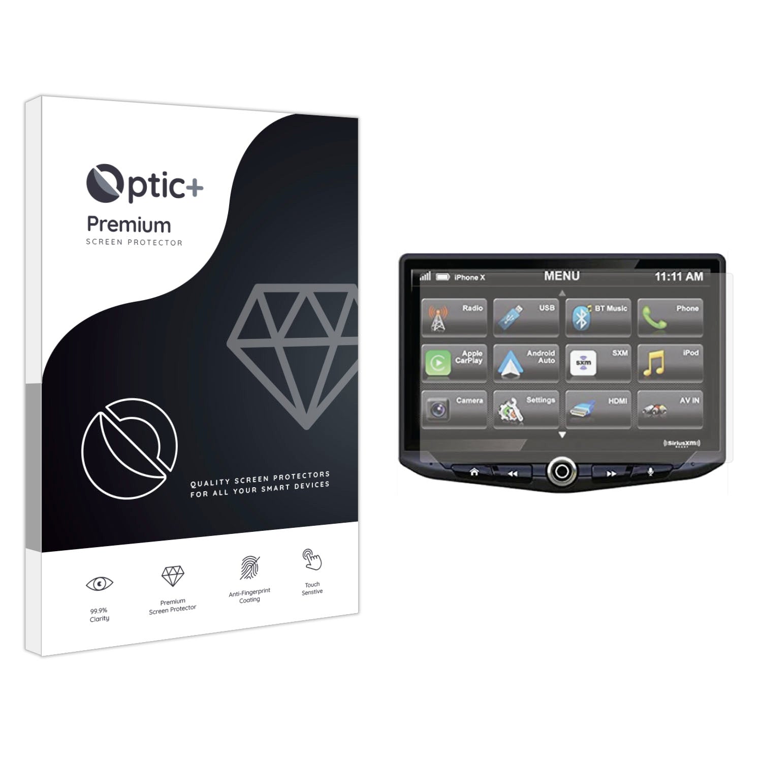 Optic+ Premium Film Screen Protectors – ScreenShield